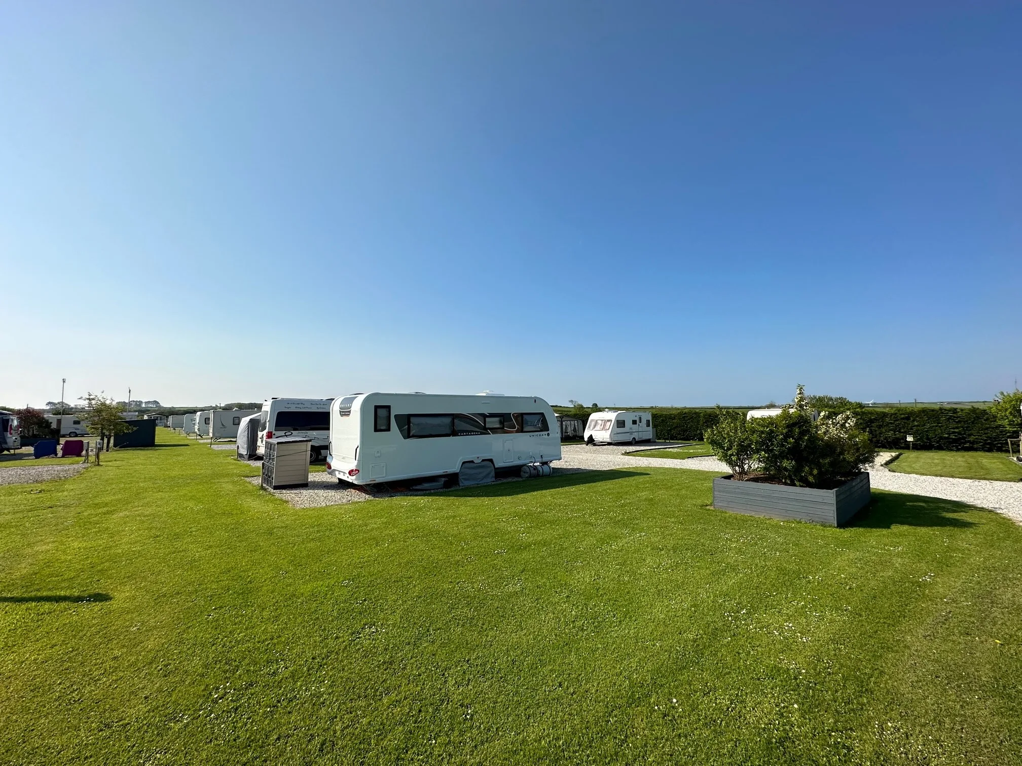 5-Star Touring Caravan Site In Cornwall | Trelay